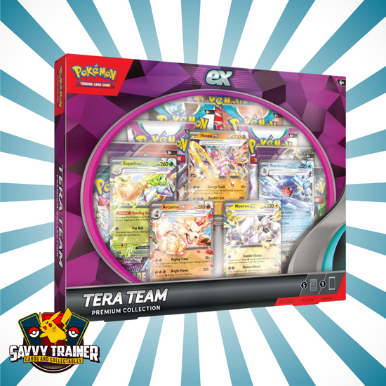 Pokemon - Tera Team Premium collection – Savvy Trainer